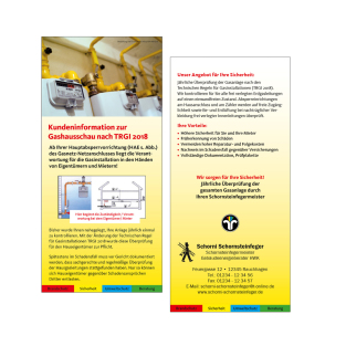 InfoCard Ihr Partner für Branchendrucksachen - Gashausschau