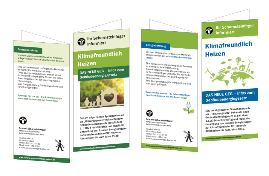 InfoCard Ihr Partner für Branchendrucksachen - Flyer DIN-lang GEG ...